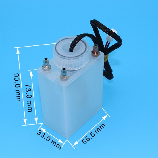 Solvent ink cartridge sub ink tank for Crystaljet Atexco Aprint Flora ...
