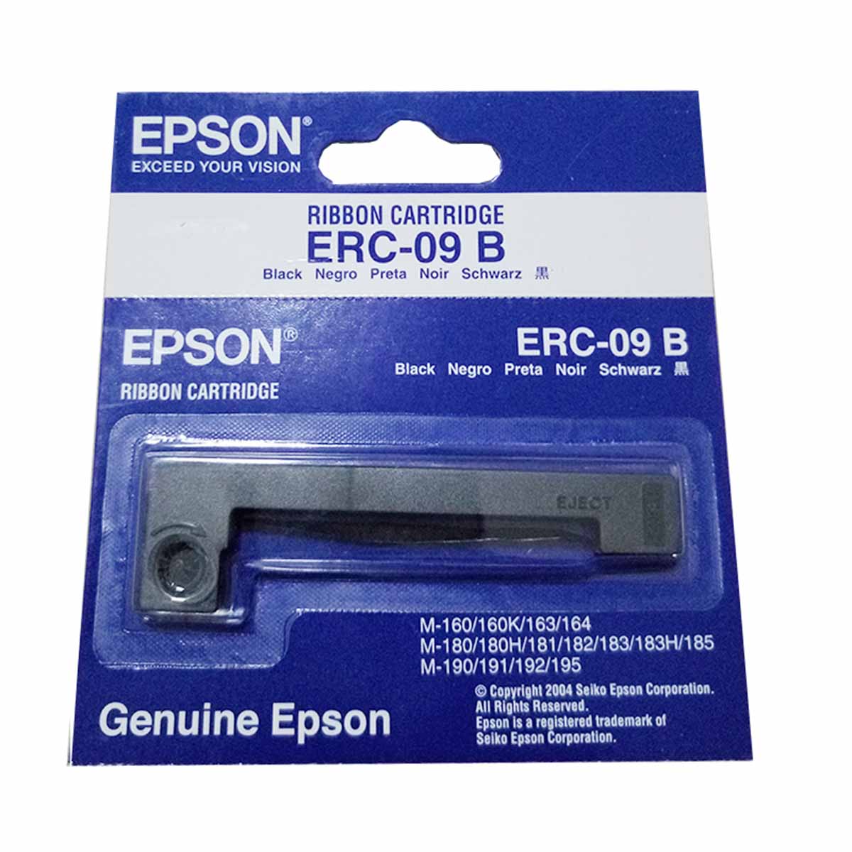 Epson ERC-09B ERC 09 ribbon cartridge for M-160 163 164 180 181 dot ...