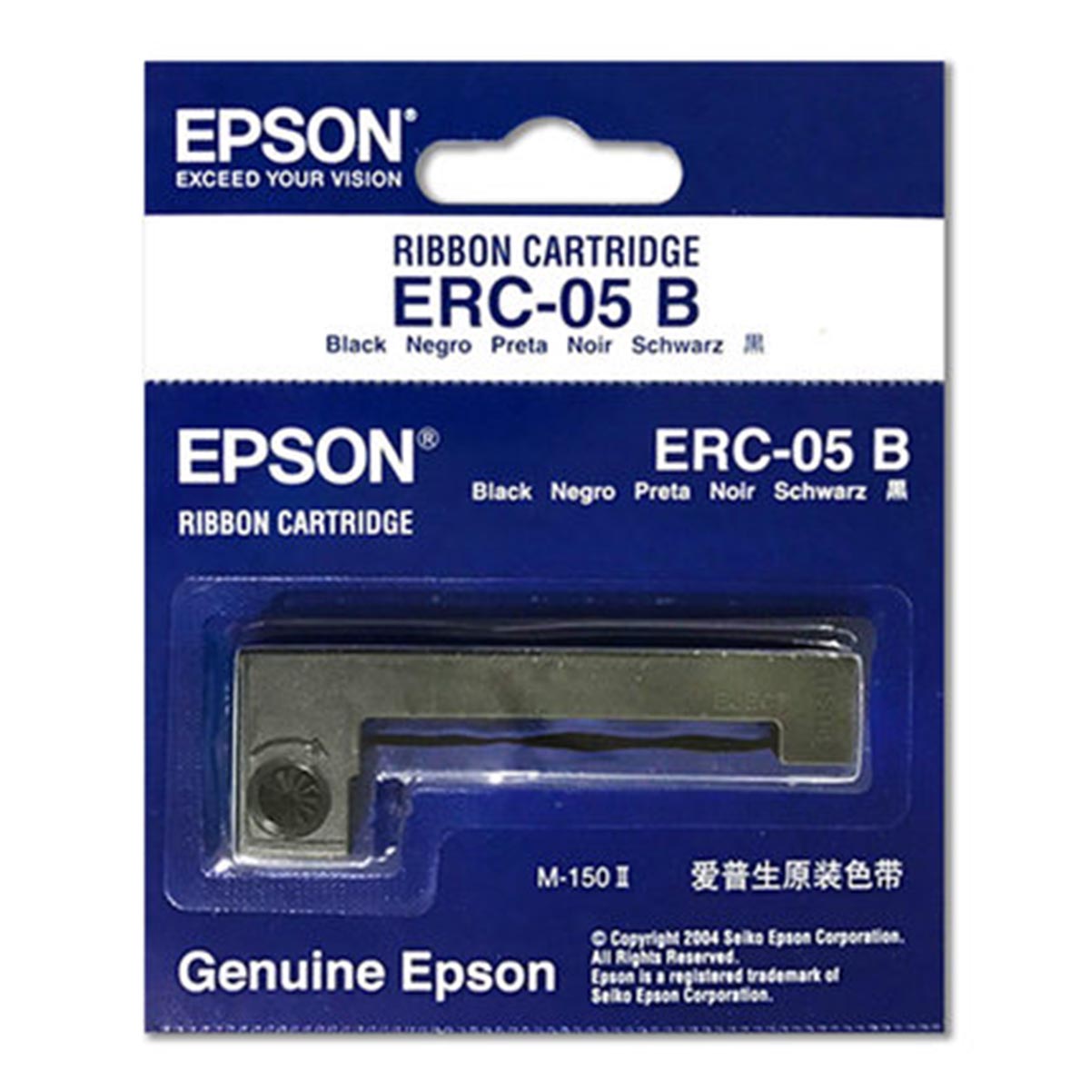 Epson ERC 05 05B Carbon Ribbon Cartridge M-150 150II print head dot ...