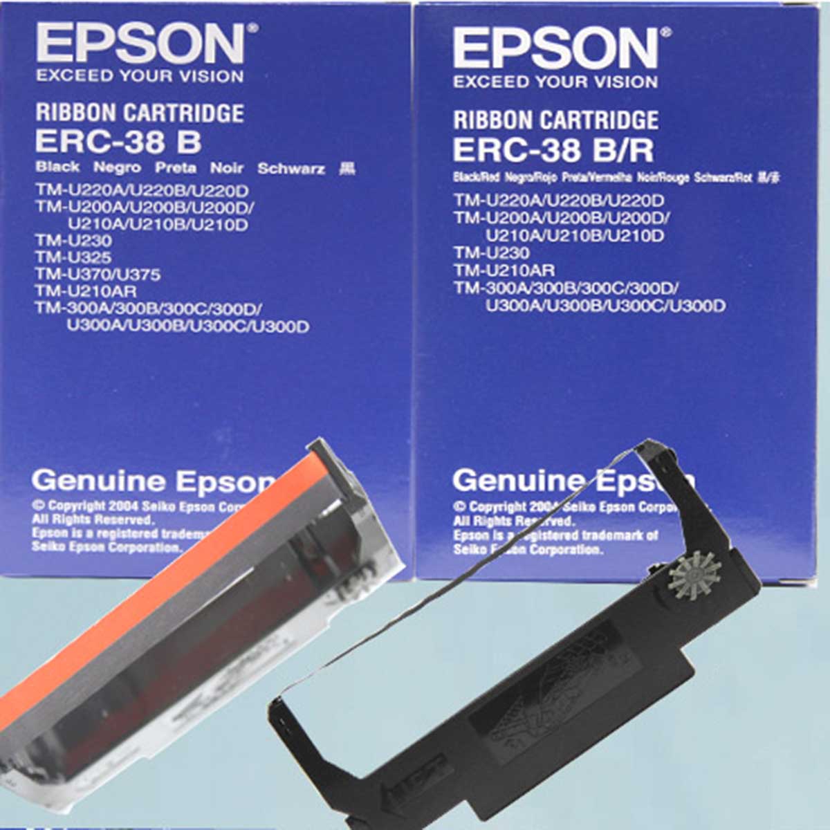 Epson ERC-38B/R ribbon cartridge for Epson TM-U220A U230B 210D dot ...