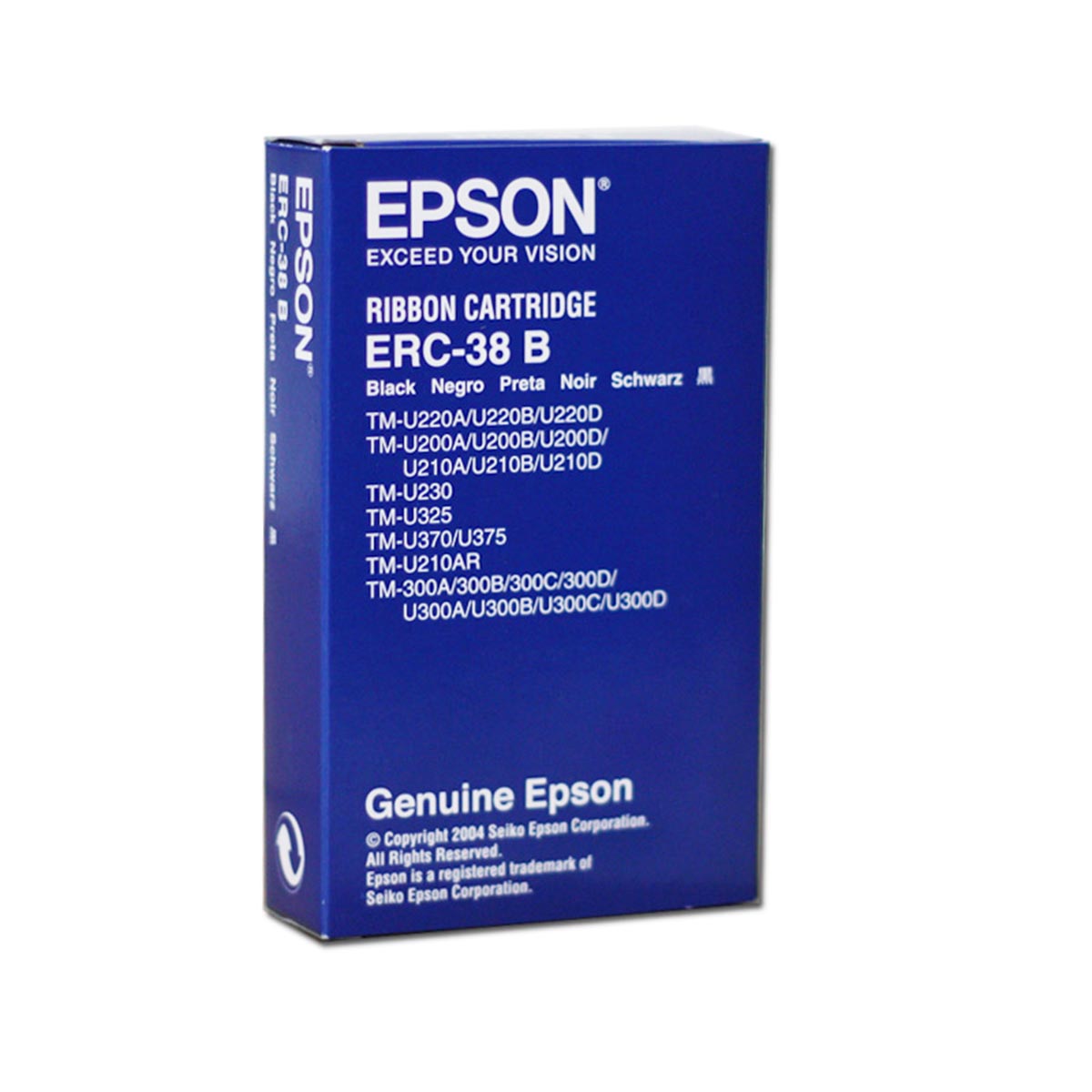 Epson ERC-38 38B Black ribbon cartridge Epson TM-U220D U230 M188B